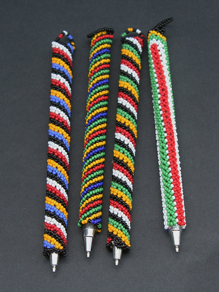 Beaded African Pen Cover and Pen – Cultures International From Africa ...